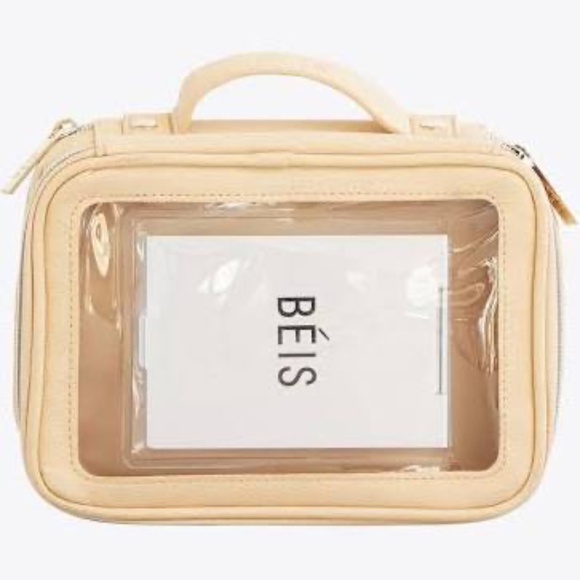 BEIS | Accessories | Beis On The Go Essential Case Beige Nwt | Poshmark